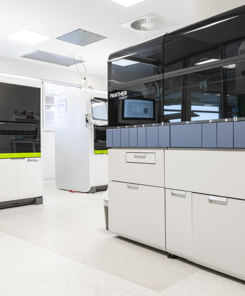 Royal Melbourne Hospital COVID Testing Lab - Alchemy Construct