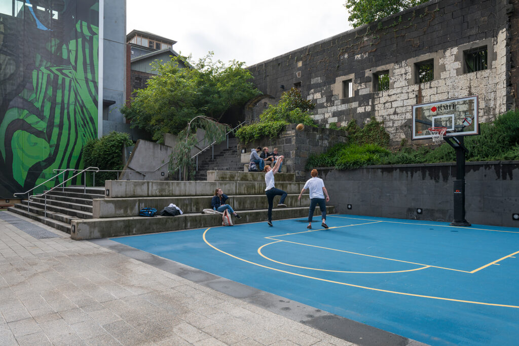 RMIT Basketball Court - Alchemy Construct